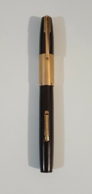 Vintage Waterman Citation Taperite Gold Trim Fountain Pen 14k Gold Nib ...