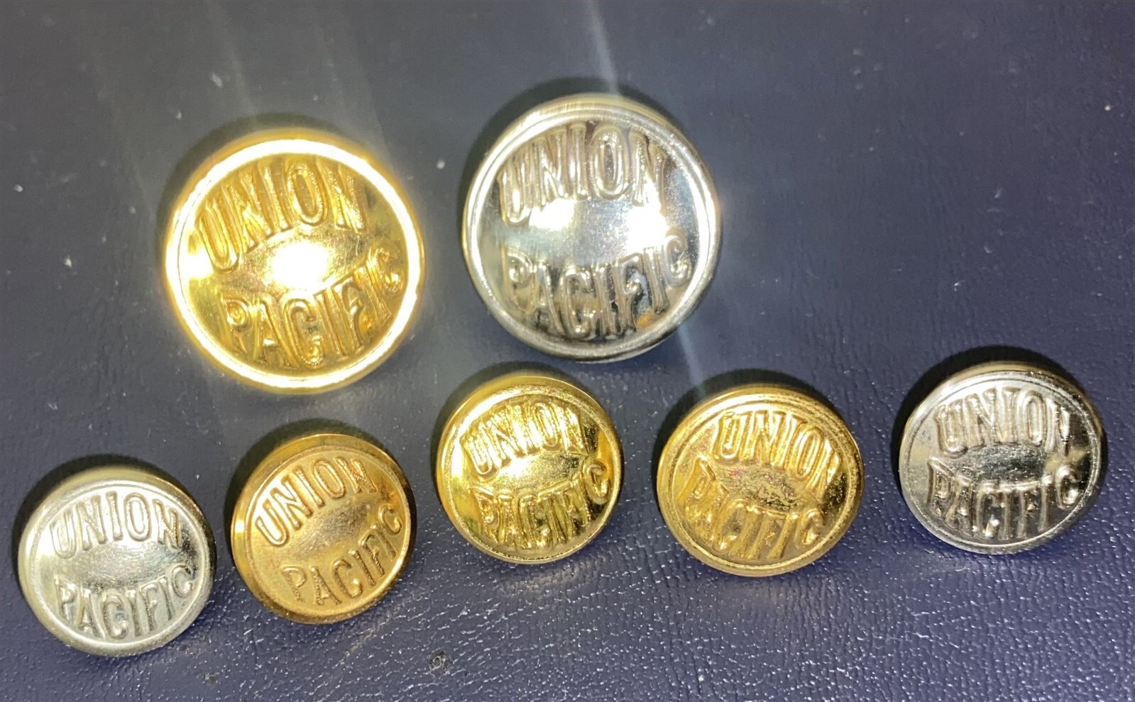 5 different Union Pacific Railroad Uniform Buttons | eBay