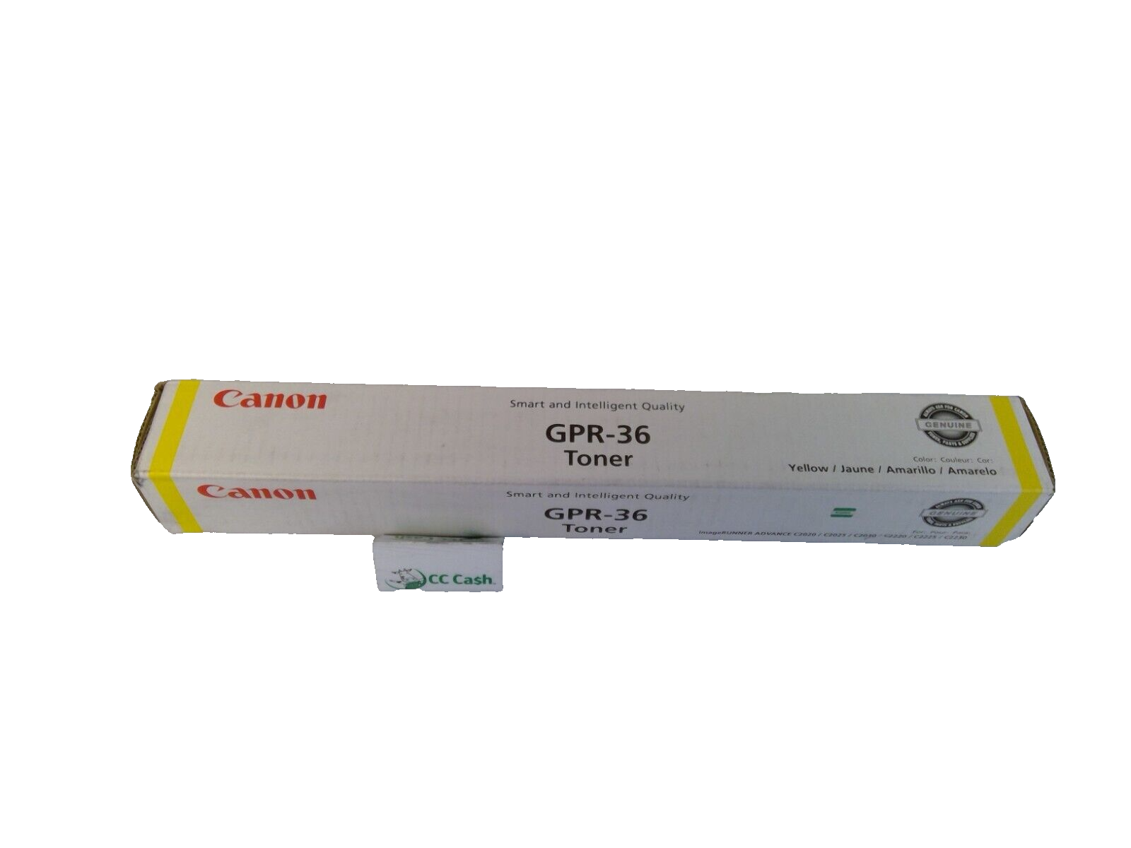 Genuine Canon GPR-36 Yellow 3785B003[AA] Toner Cartridge Free Shipping ...
