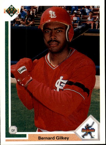 1991 Upper Deck St. Louis Cardinals Baseball Card #16 Bernard Gilkey | eBay