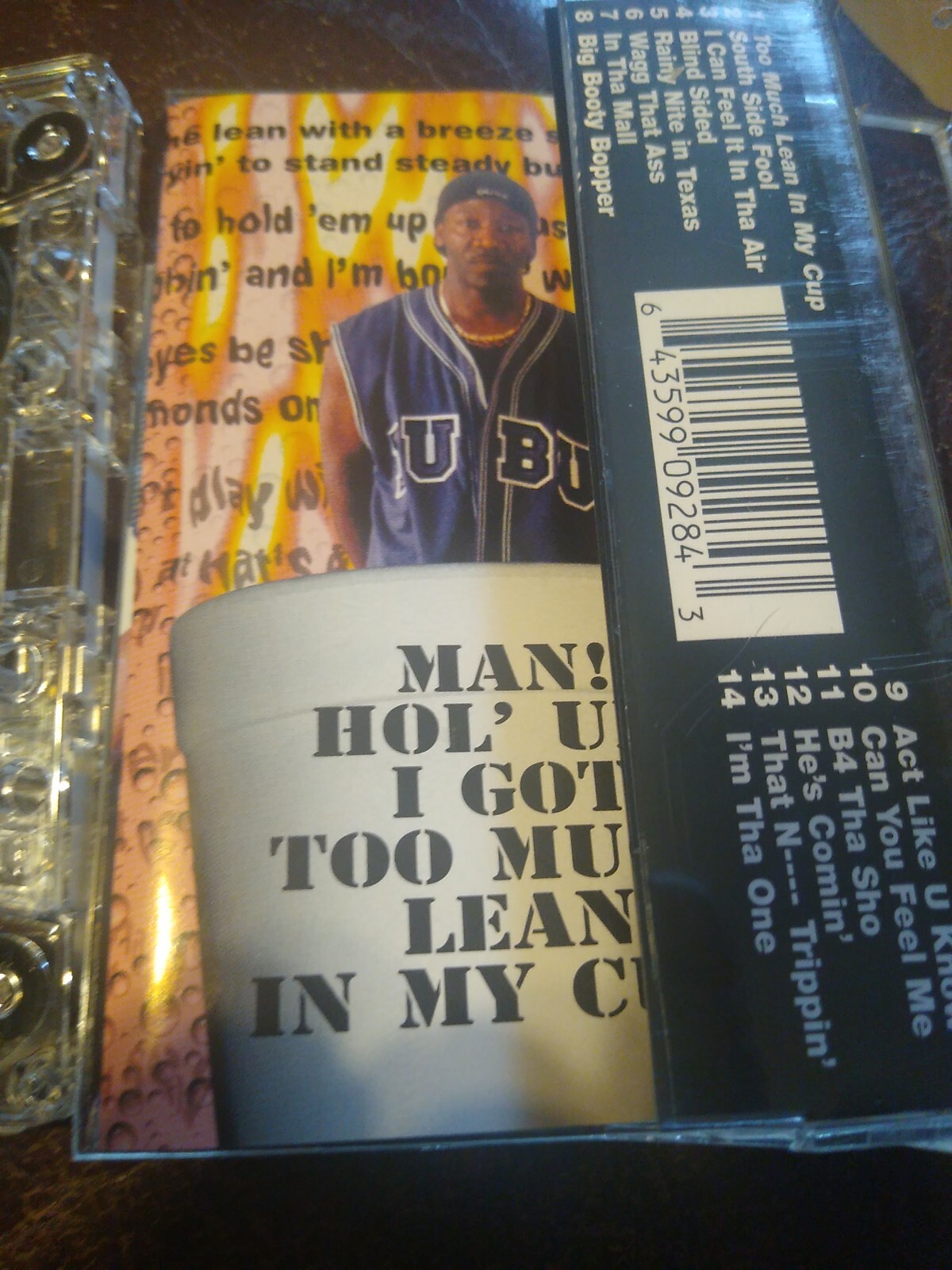 RP Cola Act Like U Know Cassette Tape Rap Thim Boyz 1999 Texas Man Hold ...