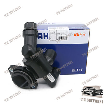 New MAHLE Engine Coolant Thermostat Housing 06D121111G For Audi A4 ...