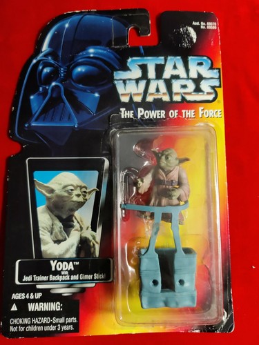Star Wars Yoda With Jedi Trainer Backpack And Gimer Stick Power Of The ...