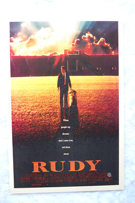 Rudy Lobby Card Movie Poster Sean Astin | eBay
