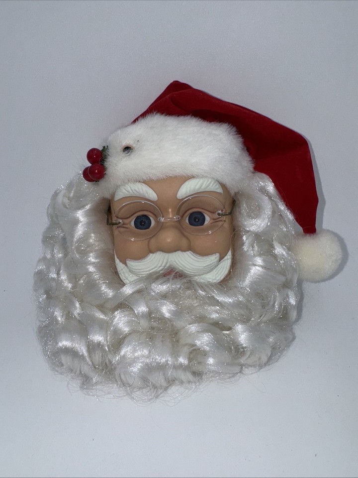 VTG K Mart Santa Talking Musical Motion Activated Detector Wall Hanging ...