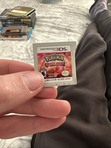 Pokémon Omega Ruby Nintendo 3ds Authentic Tested And Working Cartridge ...