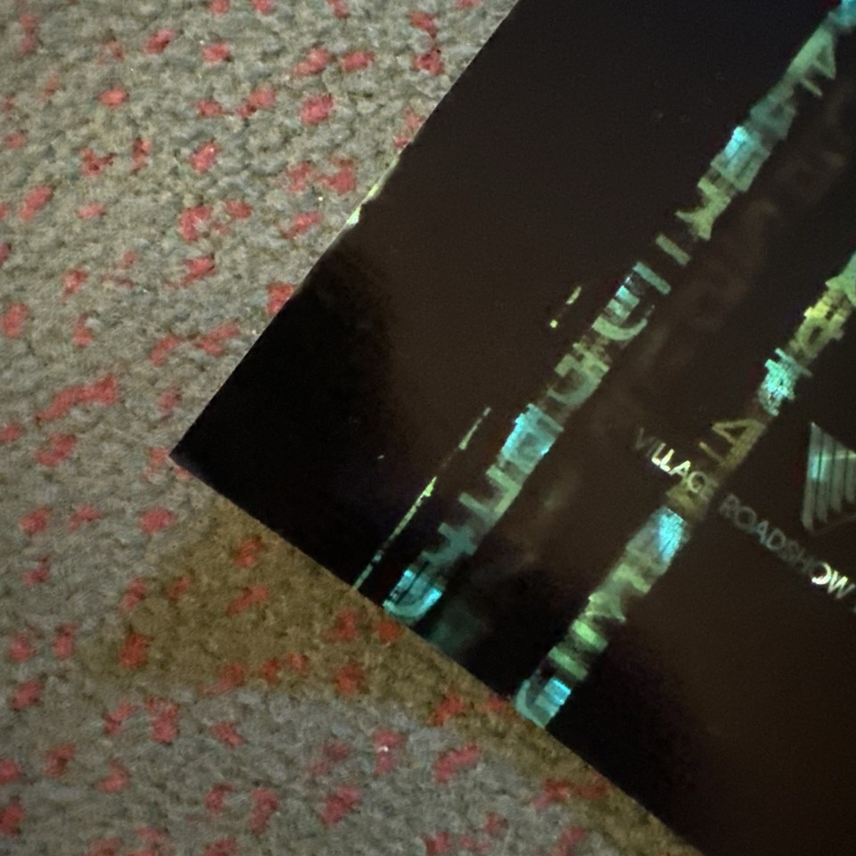 Original 2003 THE MATRIX RELOADED Movie Theater Poster HOLOFOIL 27x40 ...