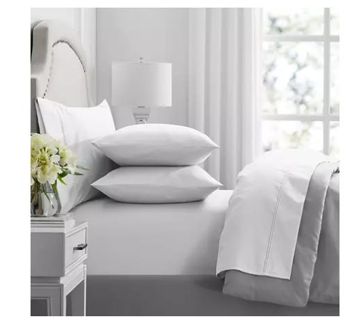 Member's Mark King 650-Thread Count Sheet Set - White for sale online ...