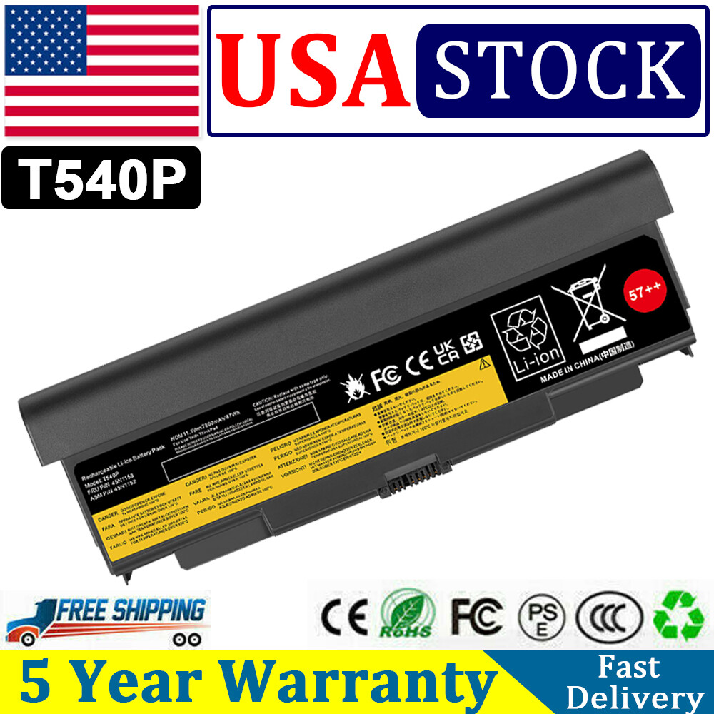 L440 L540 Battery for Lenovo ThinkPad 57 45N1145 45N1158 45N1159 ...
