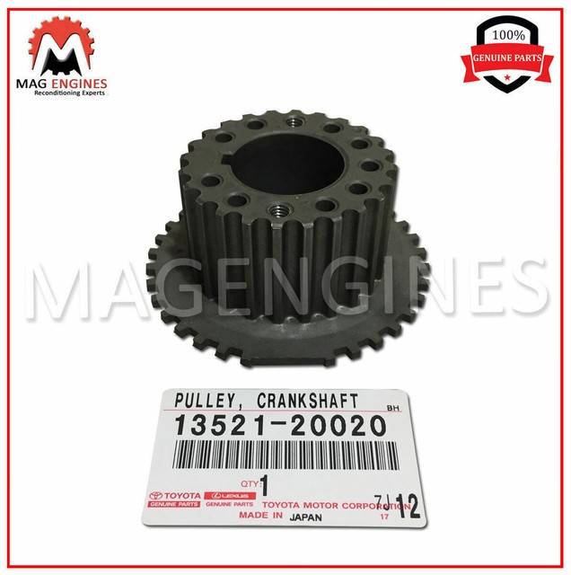 OEM Toyota 1352120020 Pulley Crankshaft Timing 13521-20020 for sale ...