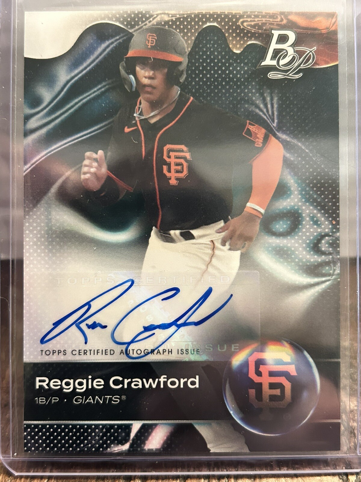 2023 Bowman Platinum - Top Prospects Autographs #TOP-17 Reggie Crawford ...