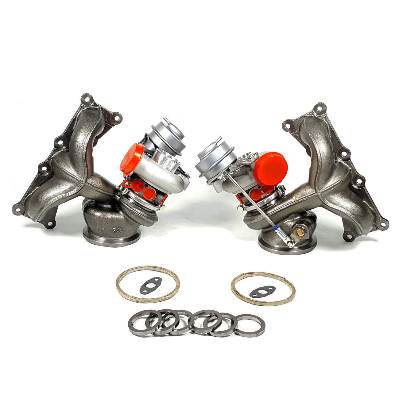 Billet 6+6 TD04-19T Upgraded Turbos for BMW 135i 535i 535xi 3.0l N54 ...