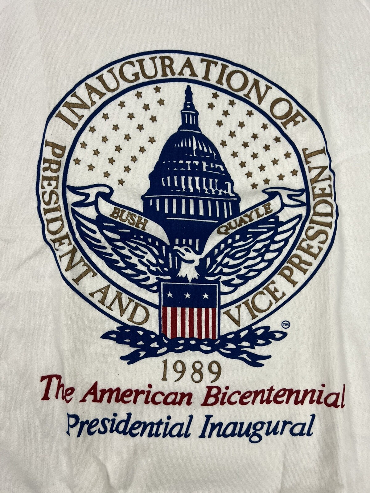 VTG 1989 Bicentennial Presidential Inaugural Brand Ne… - Gem