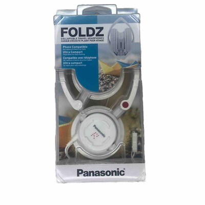 Panasonic FOLDZ On-Ear Stereo Headphones with Mic/Controller RP-DJS150M ...