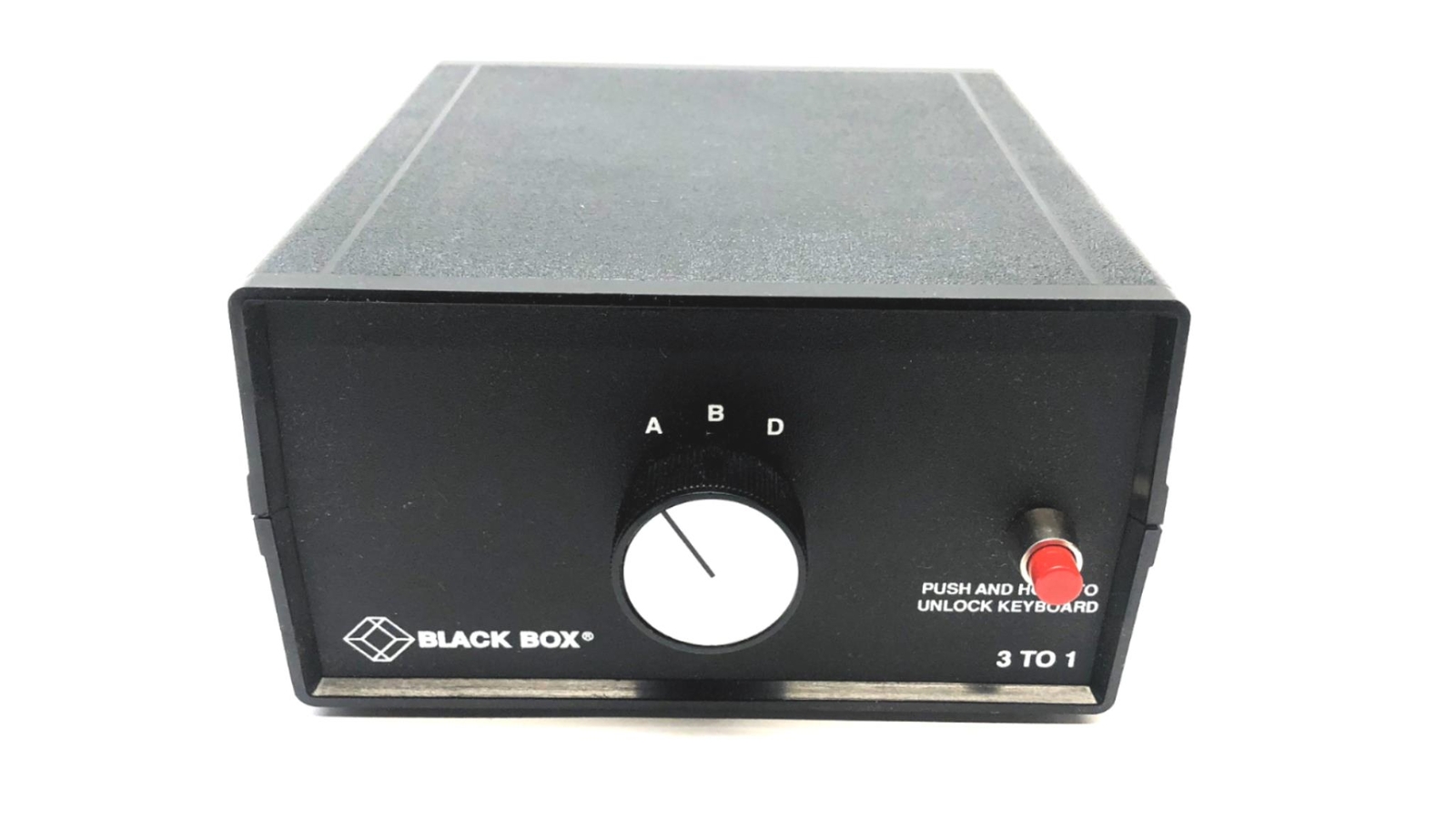 Black Box PC with CGA/EGA Video (SW943A-R2) 3-Ports External KVM switch ...