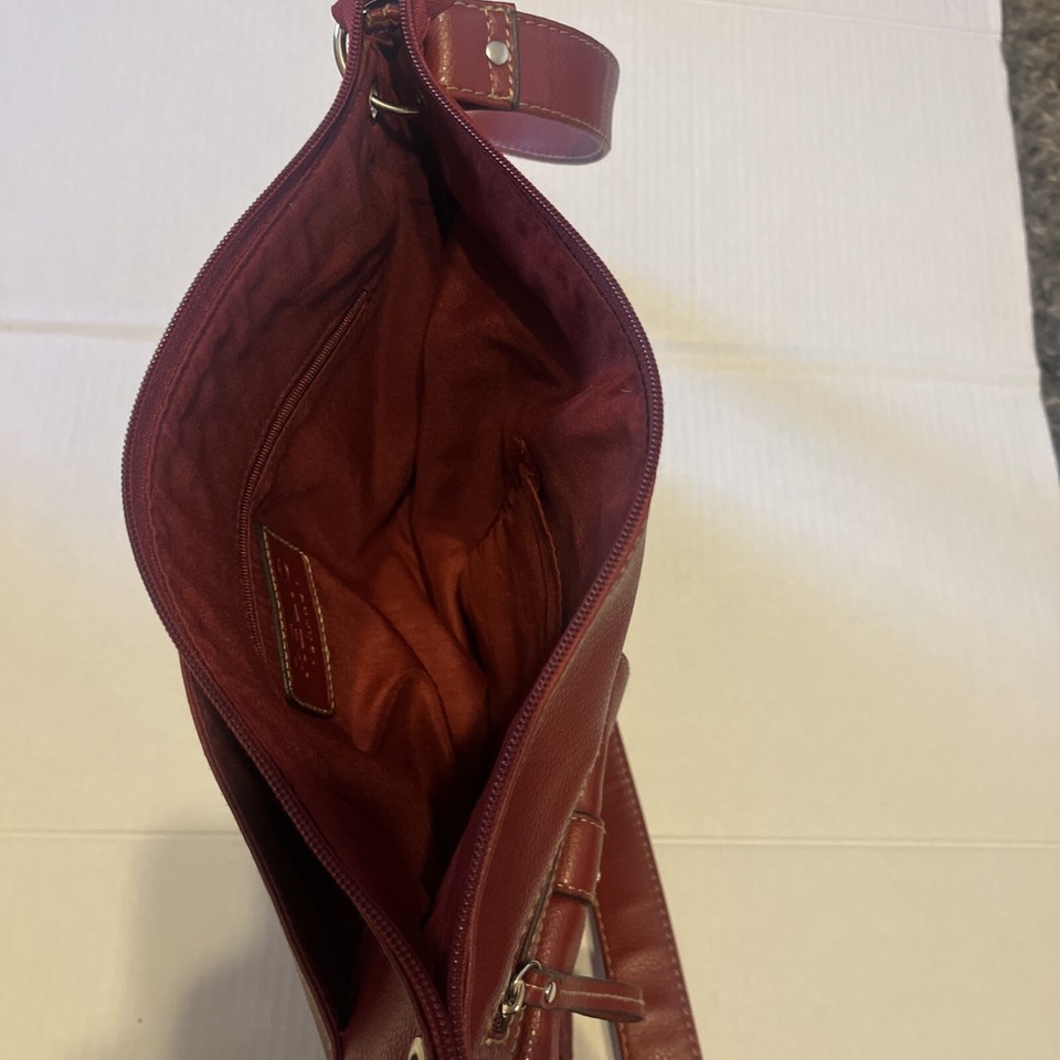 Fossil Relic Women's Deep Red Purse/Handbag | eBay