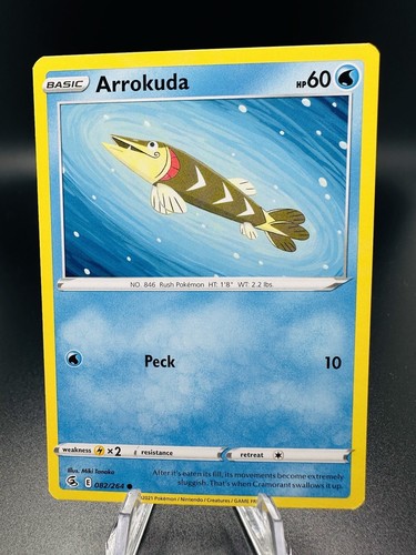 Pokemon TCG - Arrokuda 82/264 - Fusion Strike 2021 | eBay