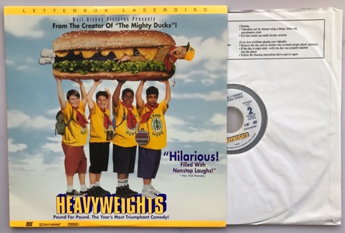 HEAVYWEIGHTS LaserDisc Walt Disney BEN STILLER, JUDD APATOW Fat Camp ...