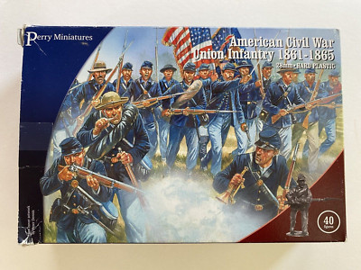 Perry Miniatures 28mm ACW Union Infantry 1861-65 Plastic Wargame ...