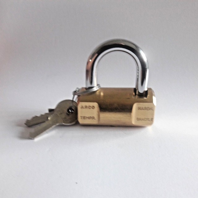 Padlock Brass Viro Barrel Mm 50 - a 102 Hardware for sale online | eBay