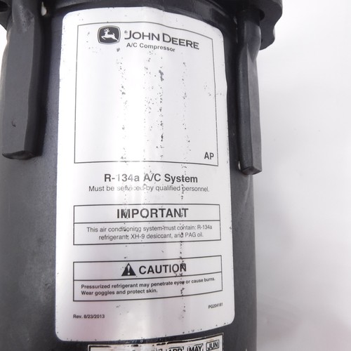 OEM John Deere A/C Compressor AR92109 For 1640 2040S | eBay