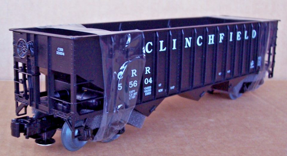 WEAVER O SCALE ULTRA LINE CRR CLINCHFIELD 3 BAY HOPPER 3 RAIL NOS | eBay