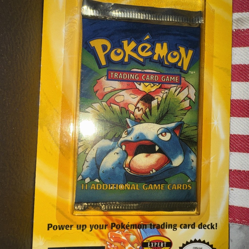 Pokemon 1999 Base Set 1st Edition Shadowless Booster BLISTER Pack ...