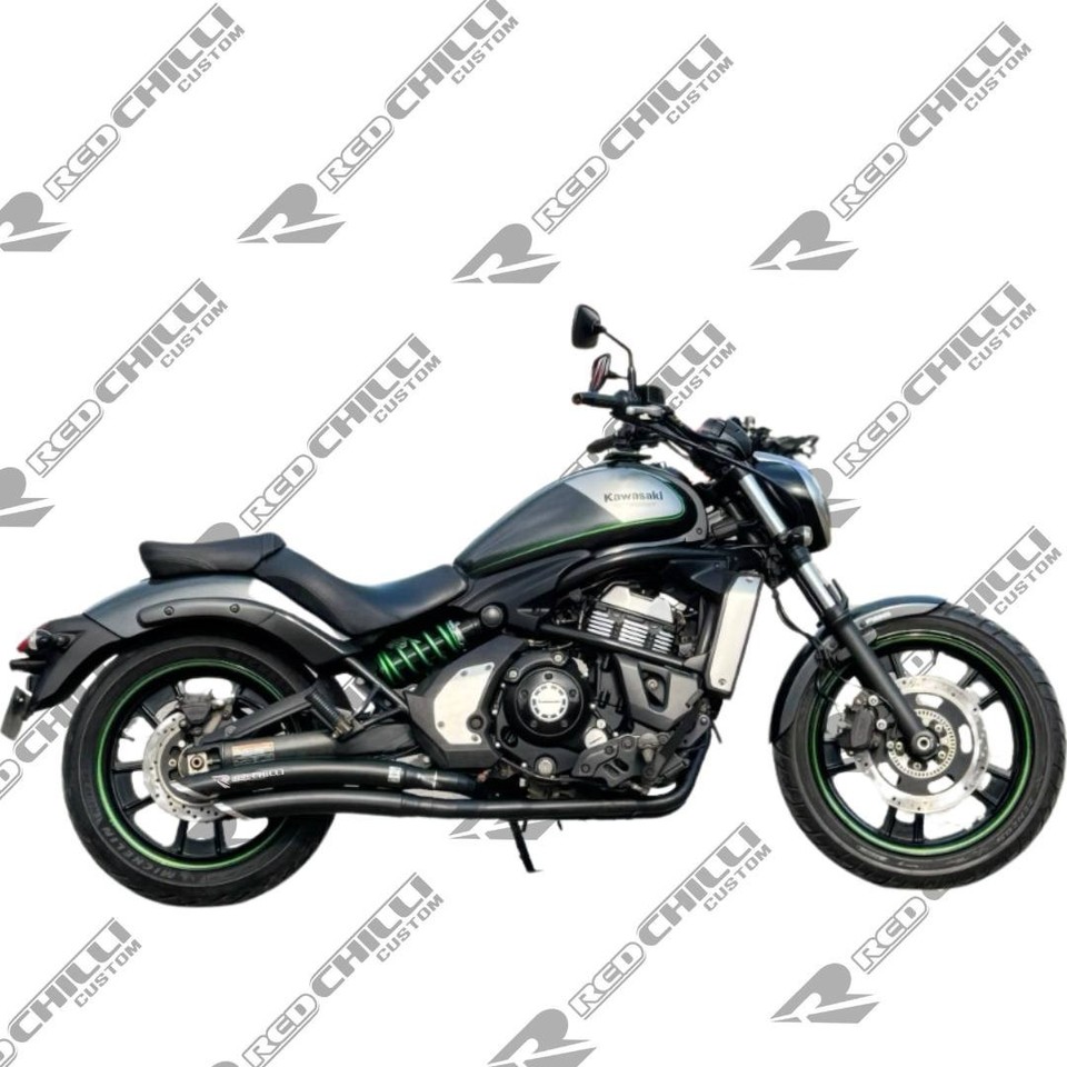 Custom Exhaust Muffler Fit For Kawasaki Vulcan 650 / 650S 2015-2023 ...