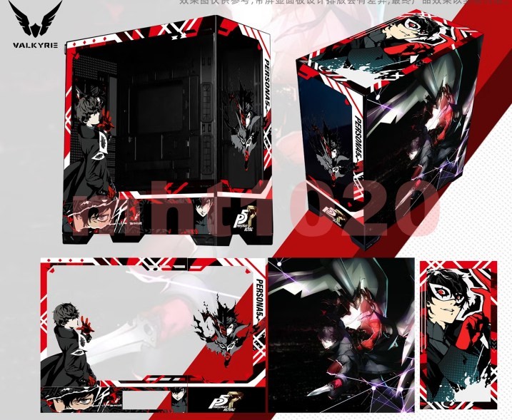 New VALKYRIE VK03 black computer case P5 delivery fast | eBay