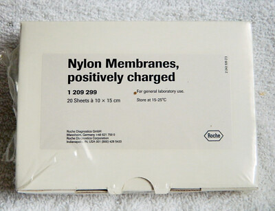 STILL SEALED Roche Diagnostics Nylon Membranes, Positively Charged ...
