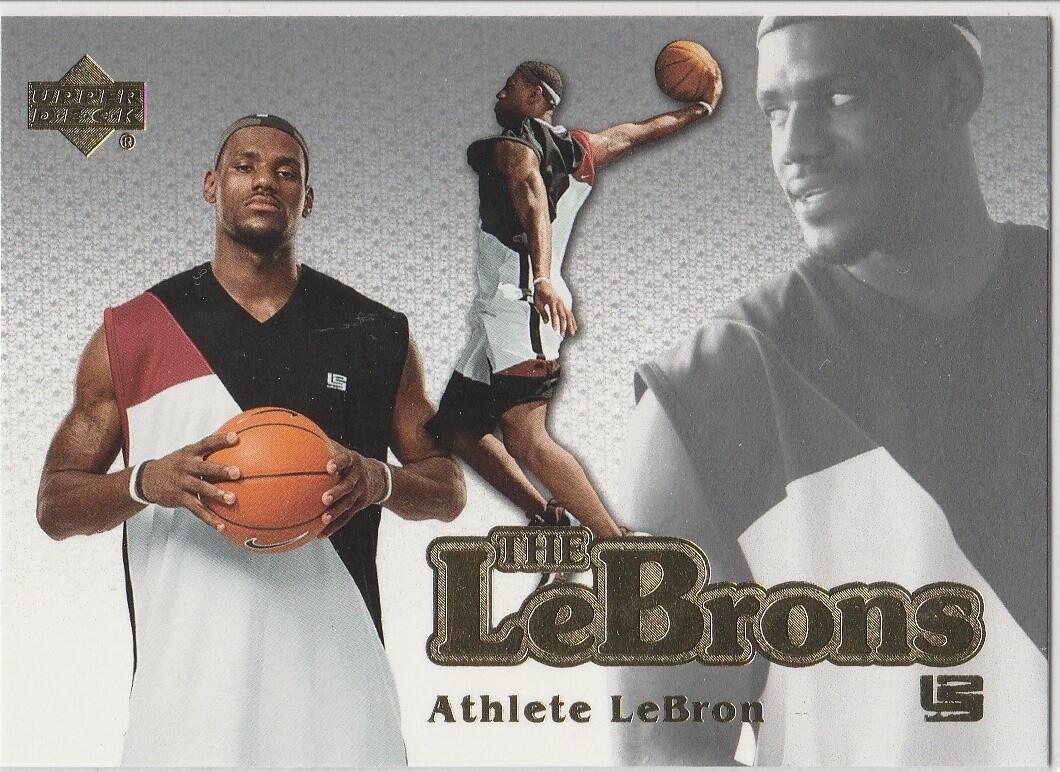 LEBRON JAMES #LBJ-1 Nike Shoes Insert Basketball Card THE LEBRONS Upper ...