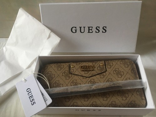 PORTEFEUILLE/PORTE MONNAIE/PORTE CARTE - GUESS - NEUF DANS SA BOÎTE D ...