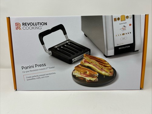 Revolution Cooking Panini Press For InstaGLO Toaster Brand New | eBay