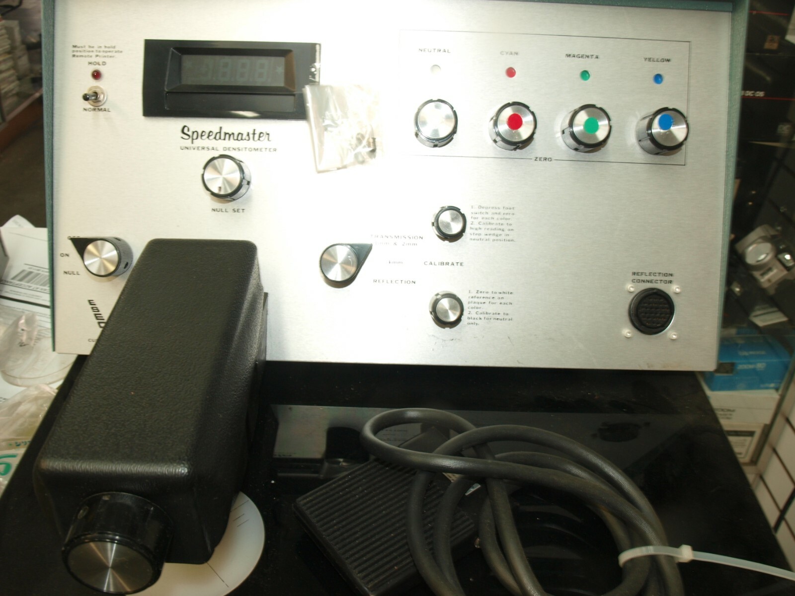 ESEC SPEEDMASTER UNIVERSAL DUO DENSITOMETER TRC-60D w/ REFLECTION CHECK ...