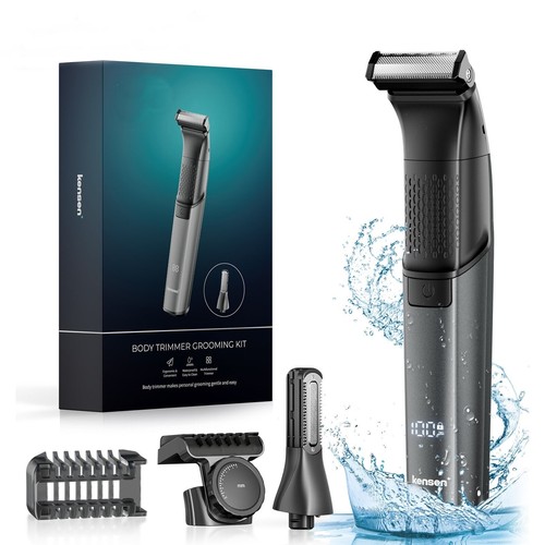 Electric Shaver Dual Sided Blade Waterproof Razor Charging Nose Beard ...