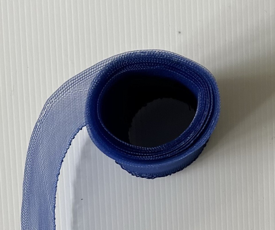 MILLINERY 3” width Horsehair Braid Crinoline Trim ROYAL BLUE • 3 Yard ...