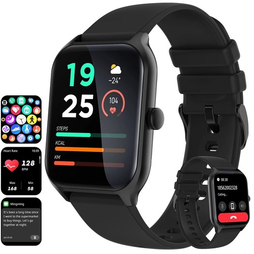 Reloj Inteligente de Hombre Mujer Deportivo Relojes Inteligentes ...