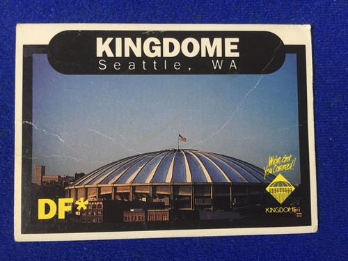 Rare Seattle Kingdome Mariners Baseball Seahawks Football Card ...