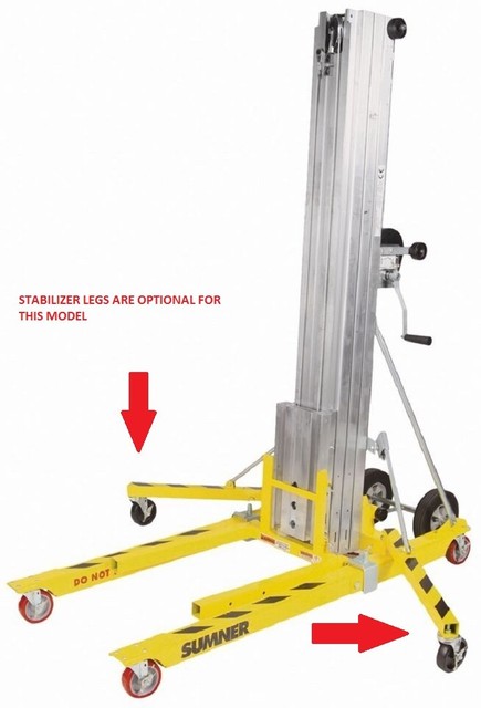 Sumner 783652 Series 2124 24-Feet Contractor Lift tillescenter Material ...