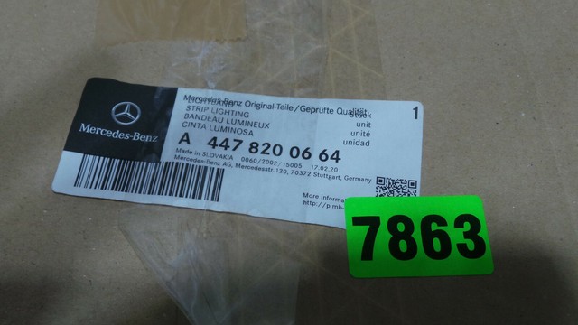 Mercedes-Benz A4478200664 Right Tail light for sale online | eBay