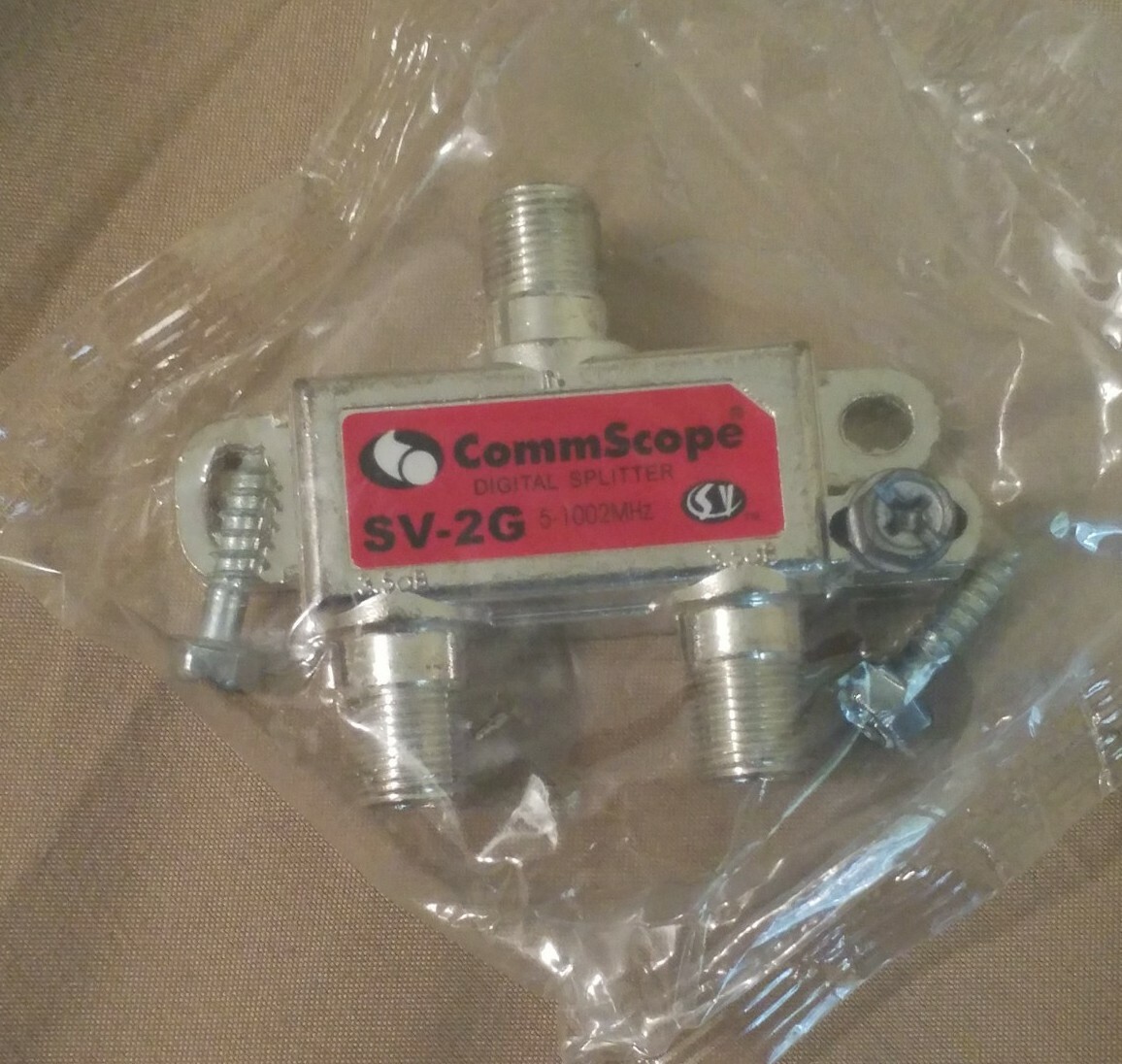 CommScope digital spliter SV-2G ** NEW ** SEALED W/SCREWS ** | eBay