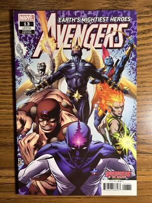 AVENGERS 13 NM GOTG VARIANT ORIGIN OF IRON FIST (FAN FEI) MARVEL COMICS ...