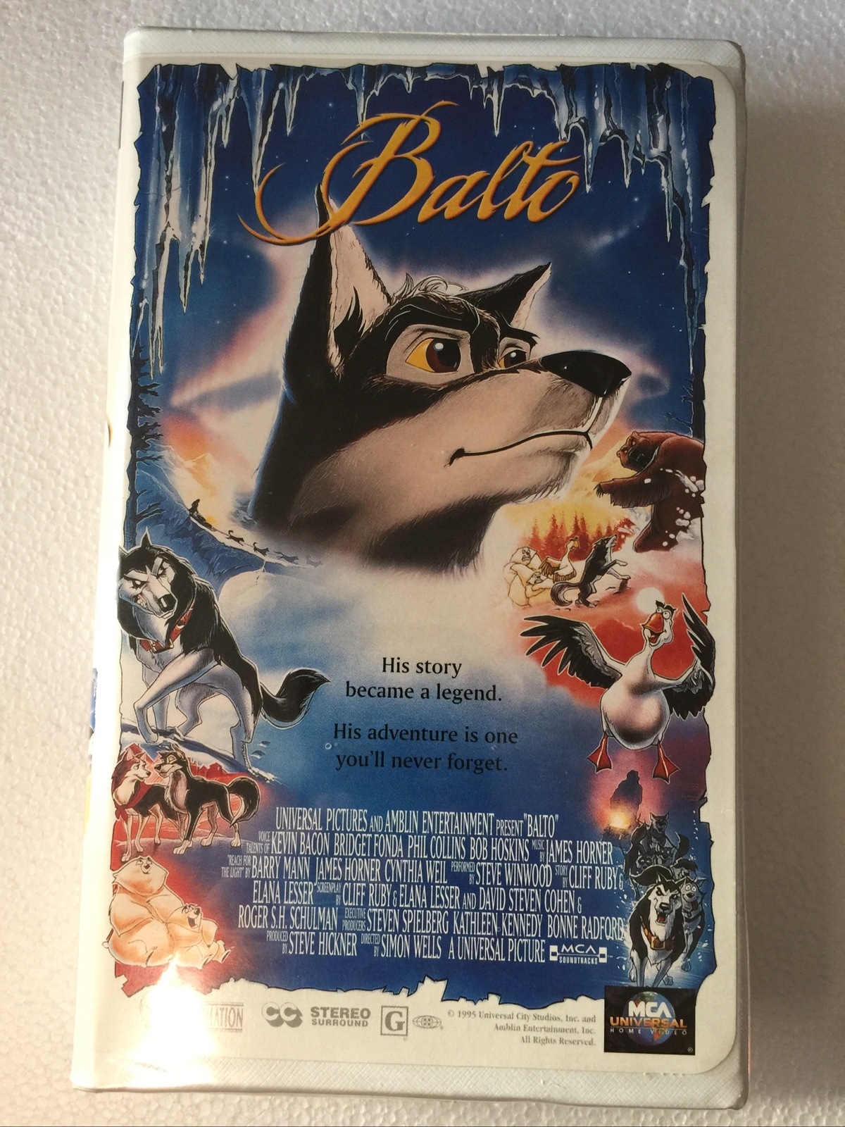 Balto (VHS, 1999, Clamshell) 96898259330| eBay