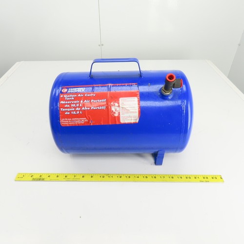 Cambelll Hausfeld KT0500 5 Gallon Portable Air Carry Tank 125PSI Tank ...