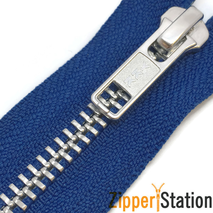 YKK Zip Open end, Metal Teeth Coat Zips - 9 Zipper colours in 12 ...