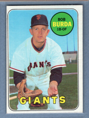 1969 Topps #392 Bob Burda (b) EX-MT GOWABB | eBay