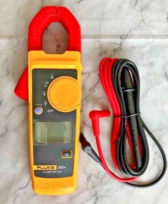 Fluke302+AC 400A Clamp Meter Multimeter Tester AC/DC Volt Amp Average ...