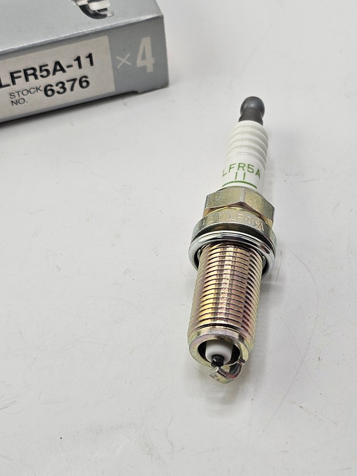 (QTY 4) NGK V-Power Spark Plug LFR5A-11 6376 For Nissan Toyota Scion L4 ...