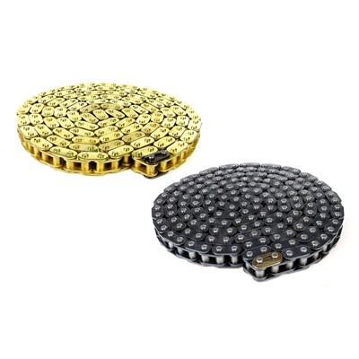 8mm T8F Gold,Steel Mini Moto Bike DRIVE CHAIN Split Break Link 1m 2m 3m ...