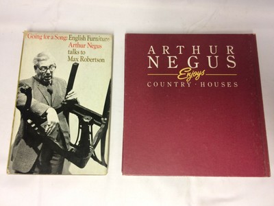 x2 Books Arthur Negus - Going For A Song English Furniture - Country ...